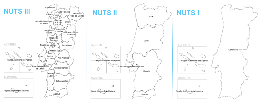 Divisão administrativa - como está organizado o território? - em Portugal
