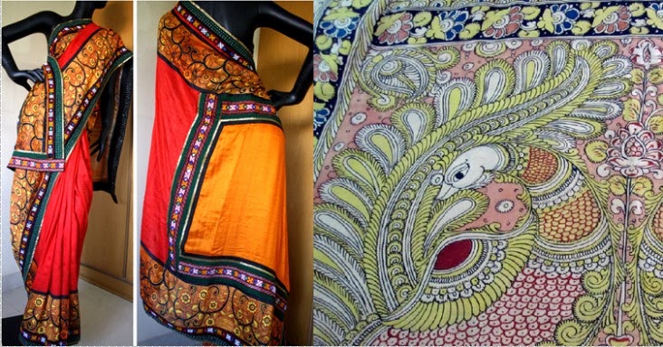 Textile Design-Idea: KALAMKARI ART OF TEXTILE