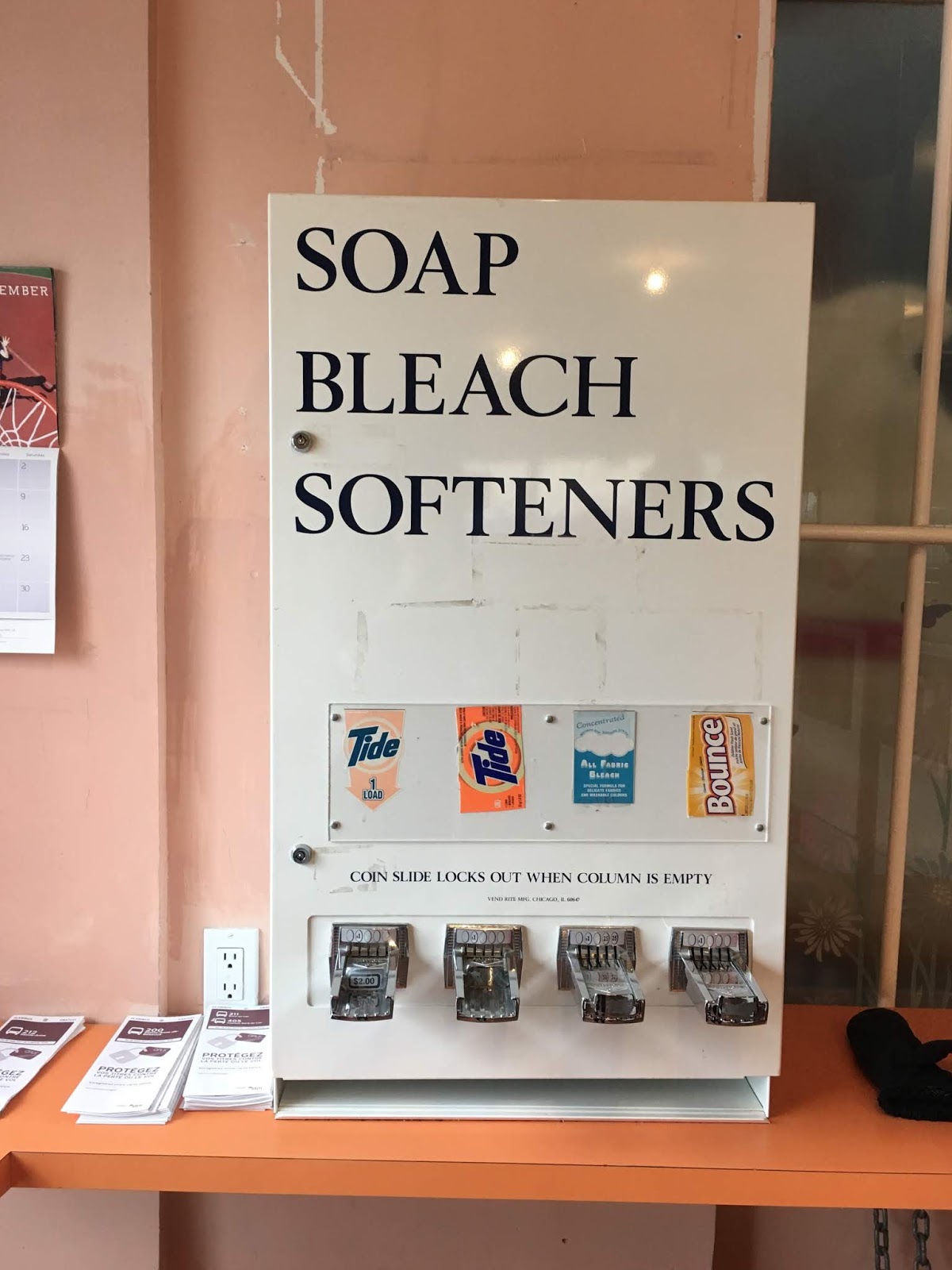 soap bleach softeners
