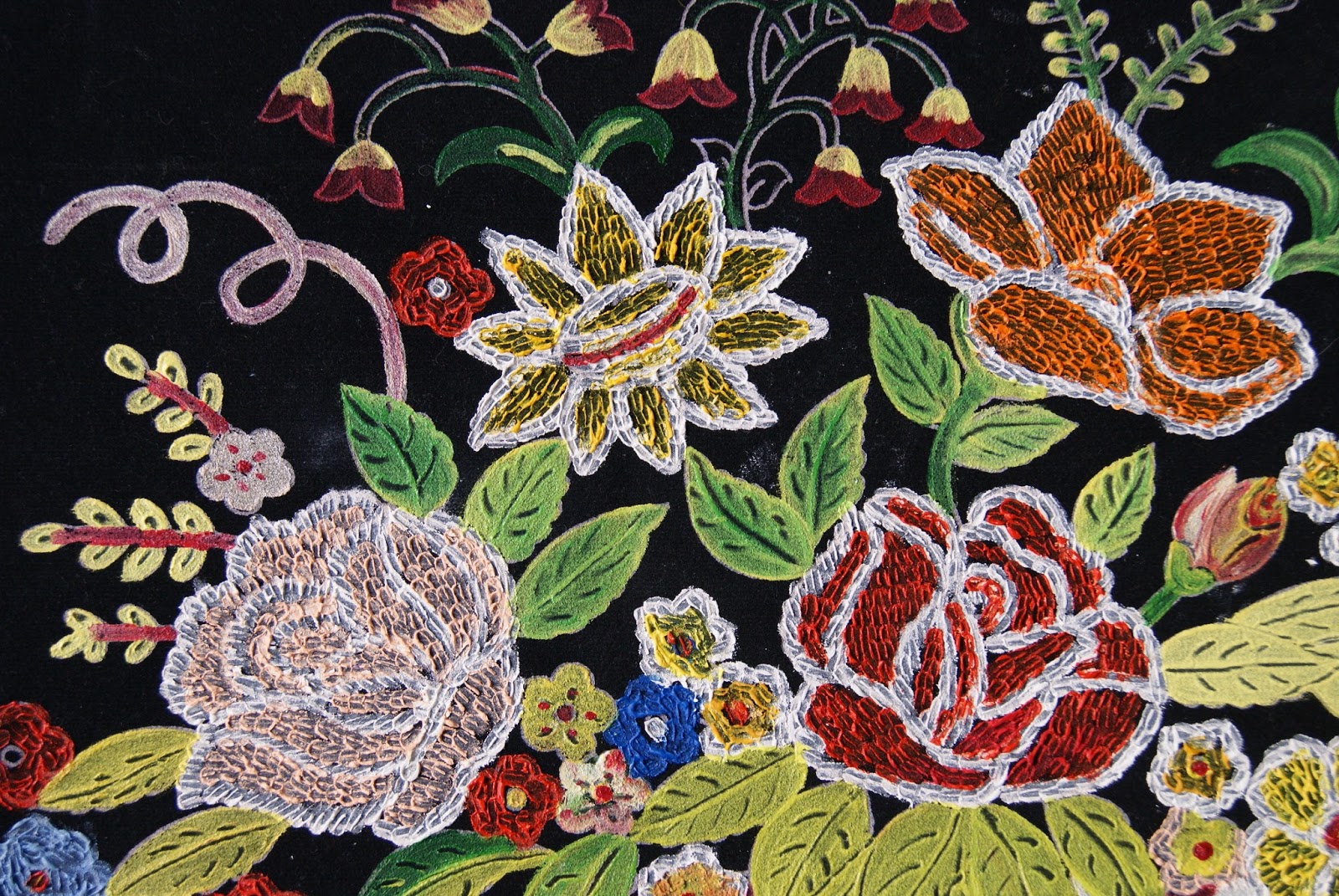 Reks Art Corner: A BASKET OF ROSES