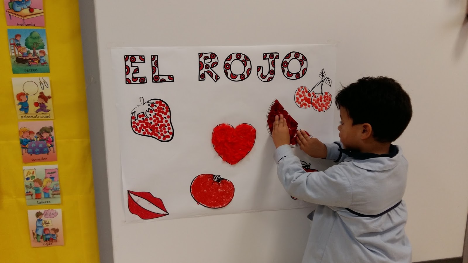 Los peques del Sanra: El color rojo (3 años)