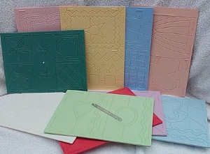 Shine Bright and Create: The Glitter Girls Embossing Boards