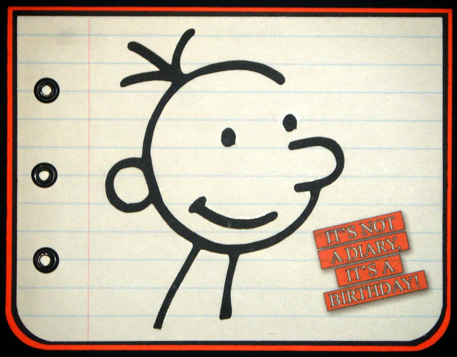 Cards by CG: Diary of a Wimpy Kid : The Card