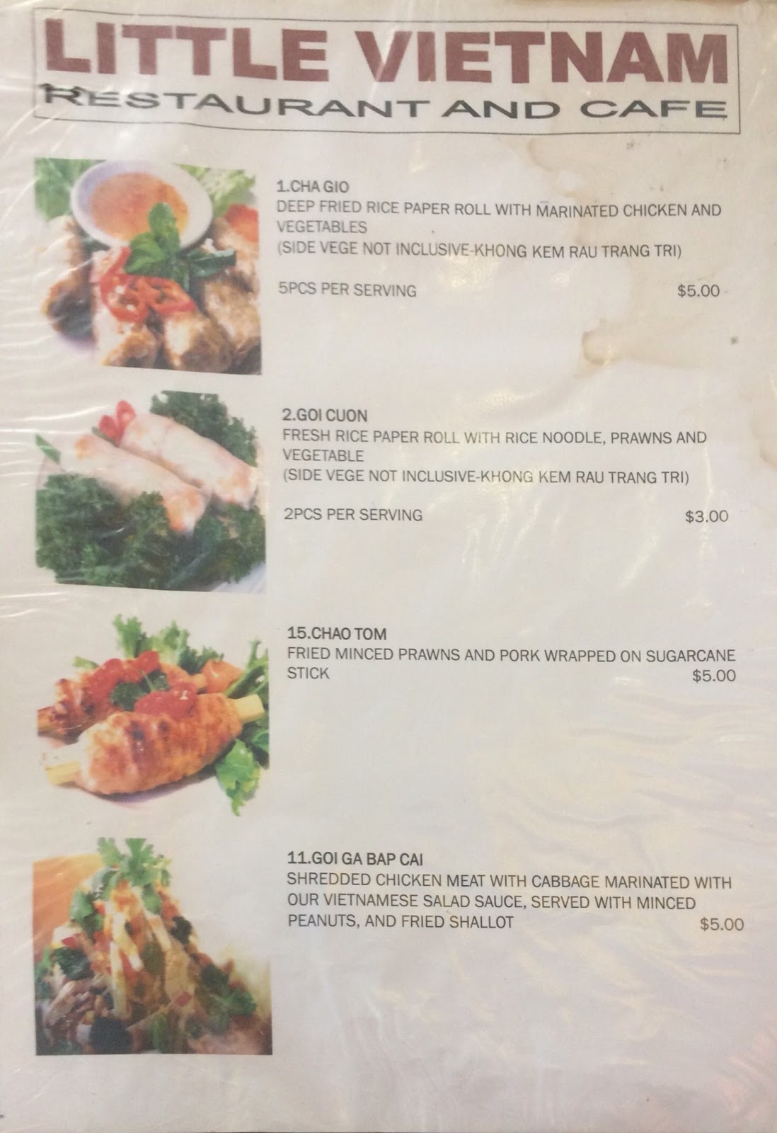 Little Vietnam Restaurant & Cafe @ Grandlink Square; Singapore | Moonlit