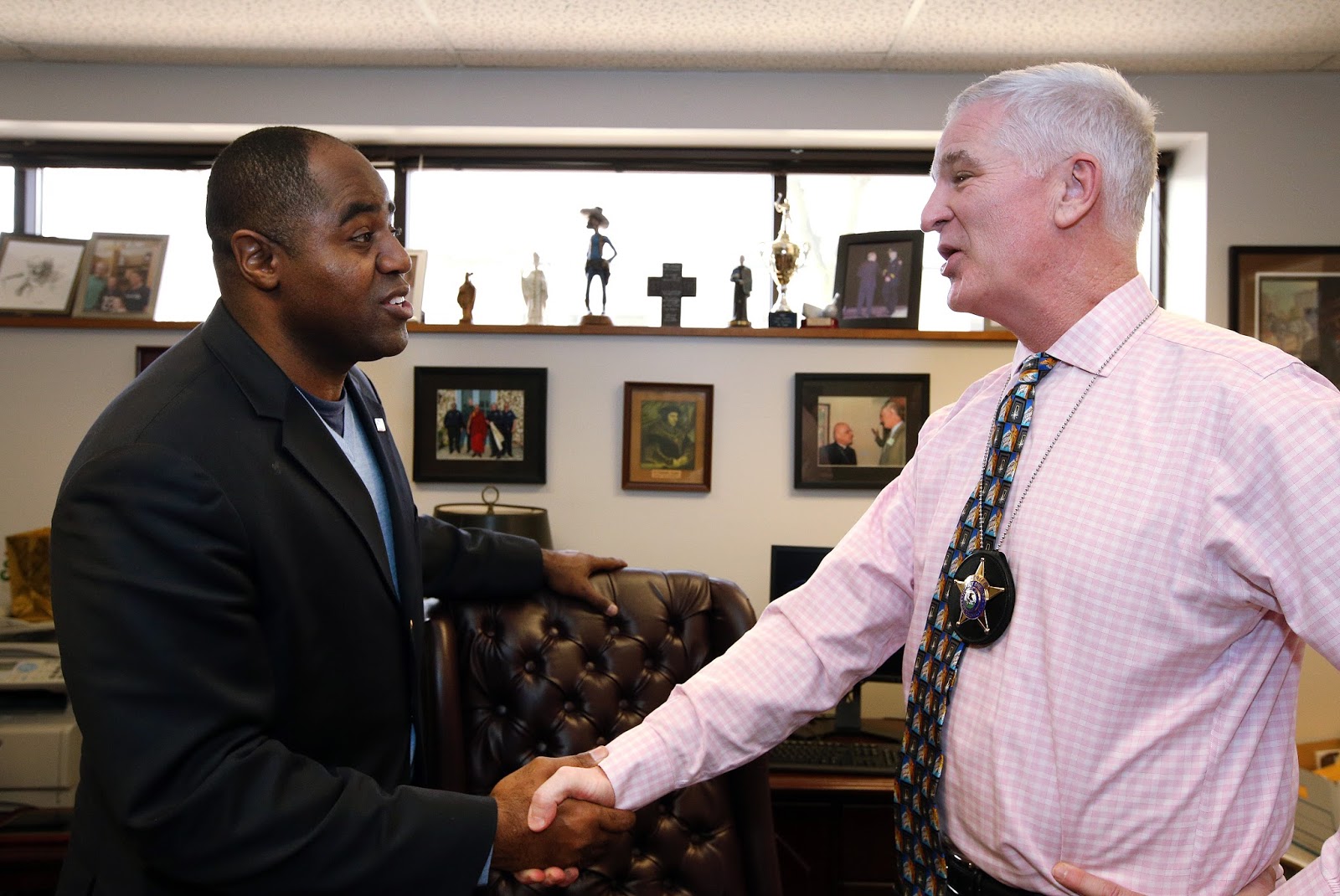 Mark Kodiak Ukena: Waukegan Mayor Cunningham at Lake County Jail for a ...