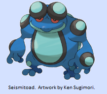 Pokémaniacal: Tympole, Palpitoad and Seismitoad