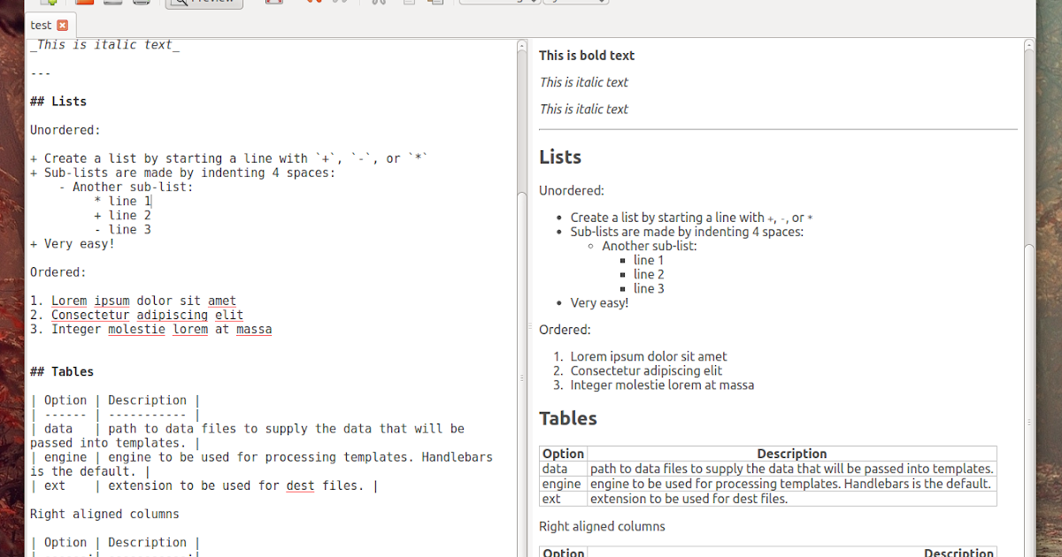 Markdown And Restructuredtext Editor `retext` Sees New Release ~ Web Upd8 Ubuntu Linux Blog 