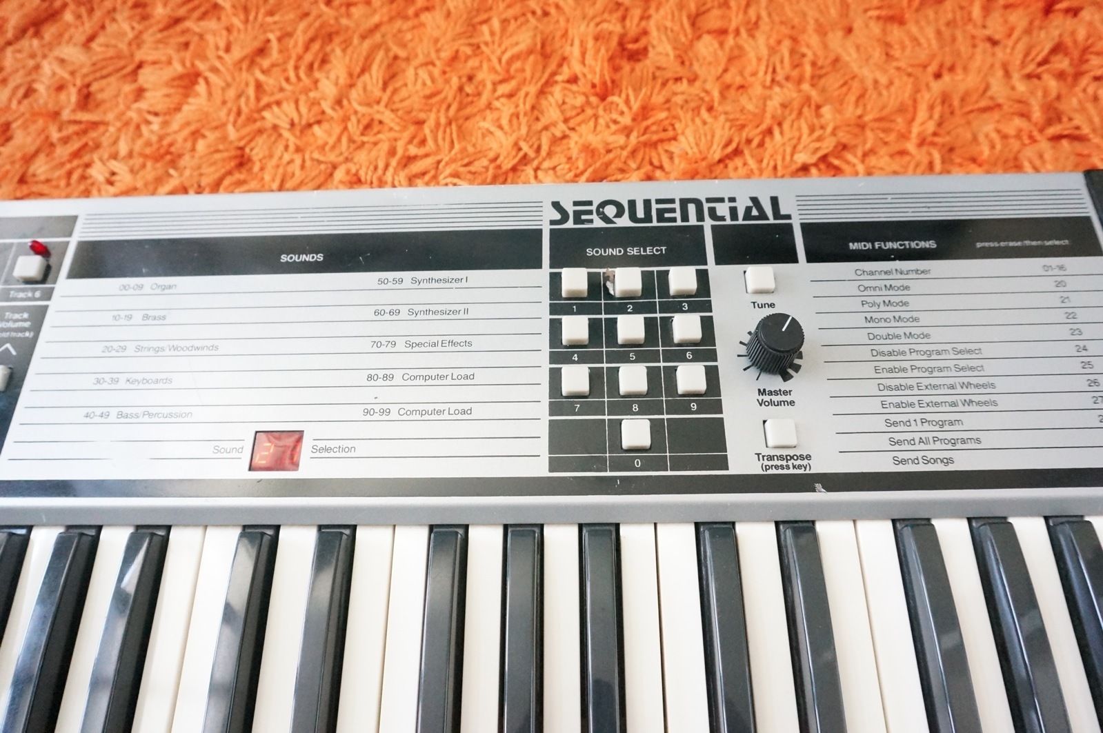 MATRIXSYNTH: Sequential Circuits Max Vintage Polyphonic Analog Synthesizer SN 01266