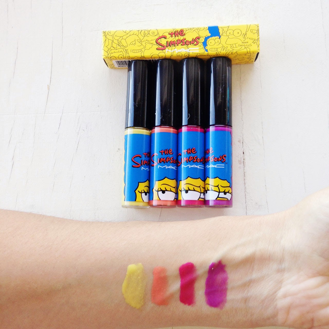 kandeej.com: The Simpson's Make-up from MAC