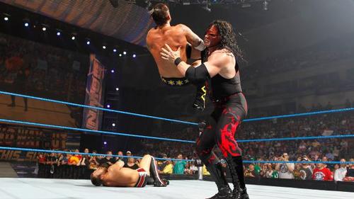 WWE: Kane and Punk fight for AJ Smackdown 15-6-2012