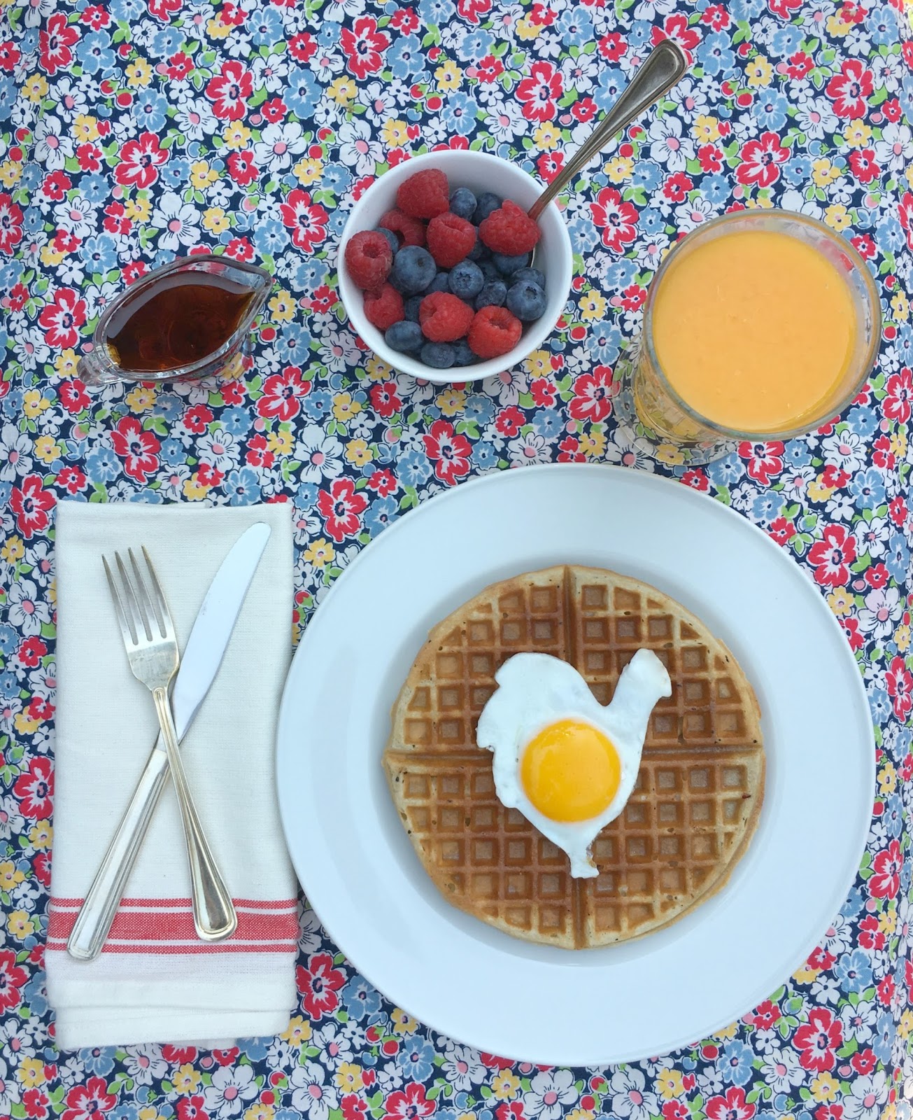 Jac o' lyn Murphy: Chicken and Waffles Breakfast