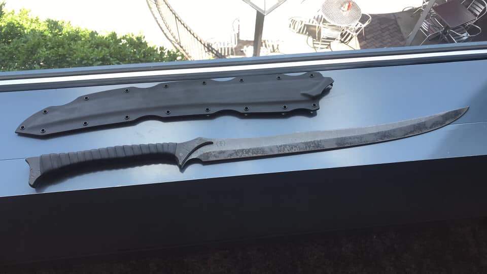 Savage Steel: NEW ZOMBIE TOOLS SWORD: THE DEUCE 3!