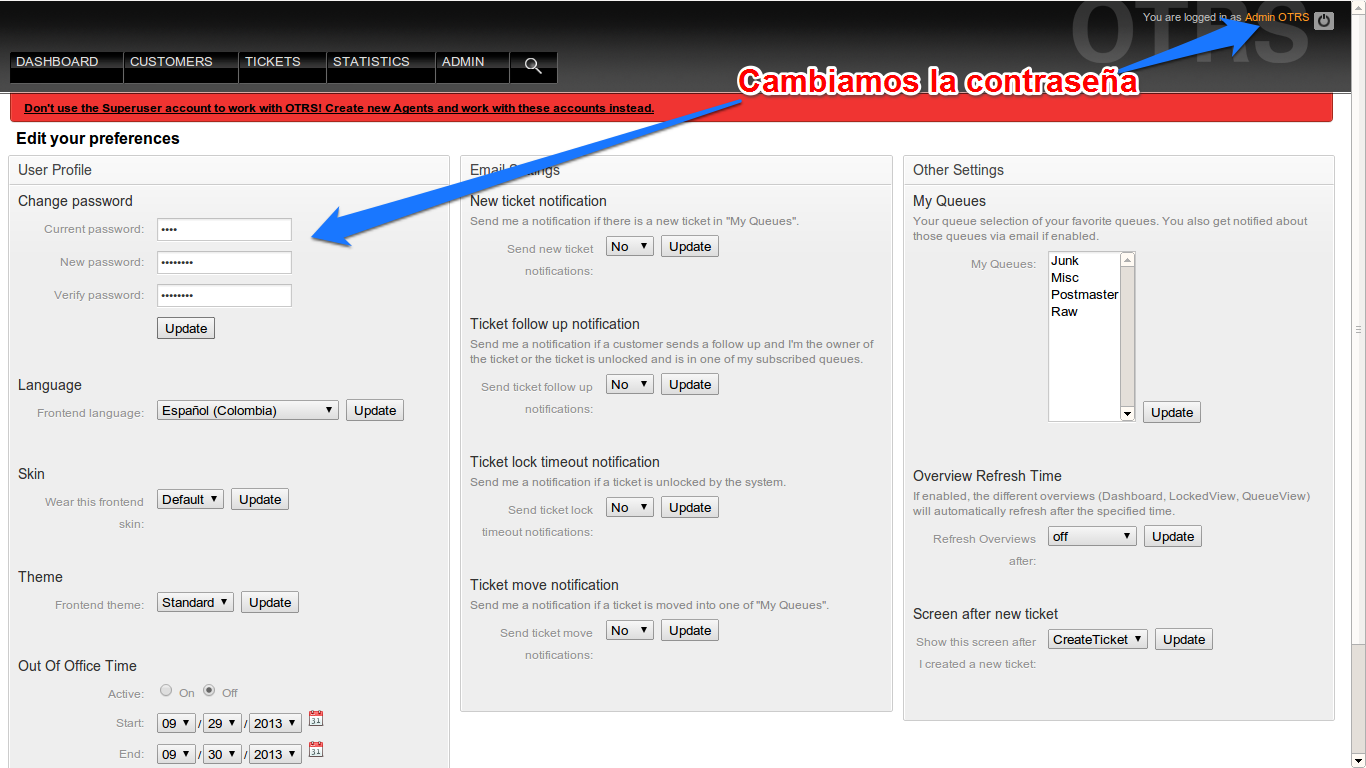 Como instalar Open Ticket Request System paso a paso ~ videoJuegos y ...