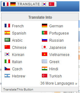 Gagaje: Cara Membuat Widget Translate Yang Keren di Blog