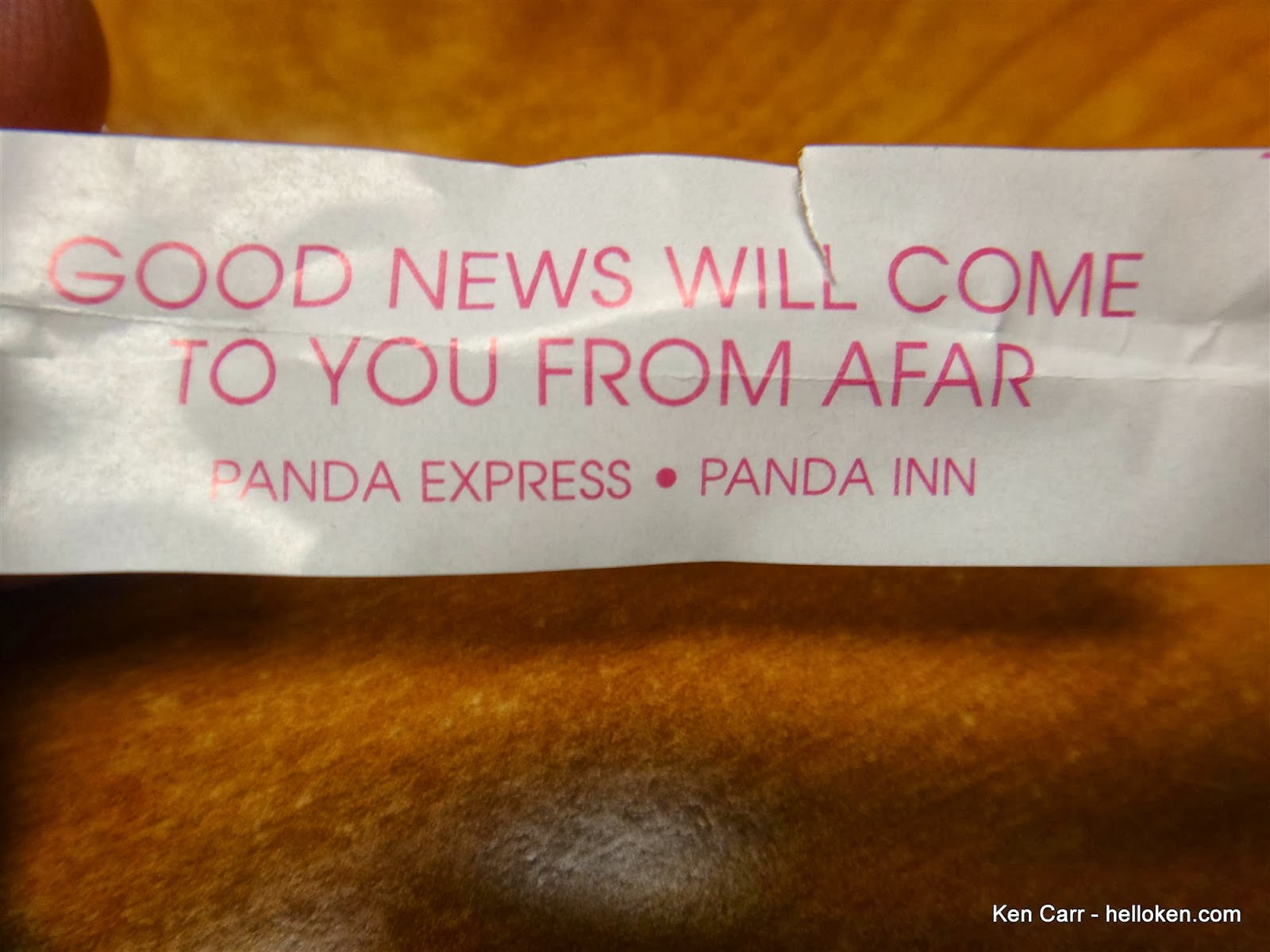 HelloKen.com: Good news will come to you from a fart