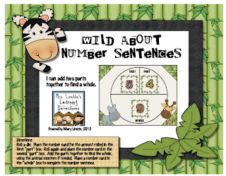 Classroom Freebies Too: 2 Jungle-Themed Math Games