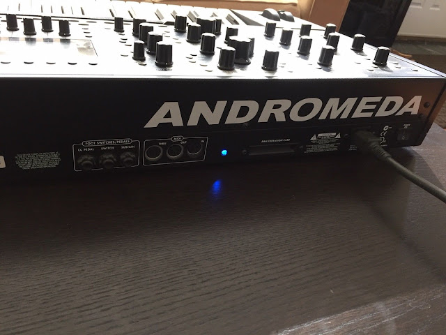 MATRIXSYNTH: Alesis A6 Andromeda Keyboard Synthesizer SN (21)A6003020400161