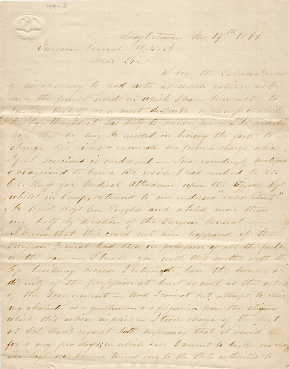 Civil War Letter Collection