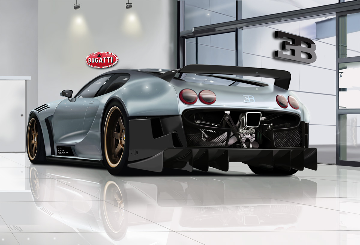 Bugatti Veyron tuning pics by Autemo artists