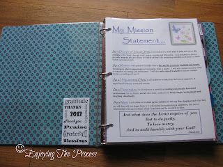 Enjoying The Process: My Morning Binder