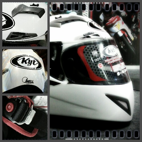 Surabaya Helmet Gallery: KYT C5 Titanio dan INK Moto X2R Standard Snell