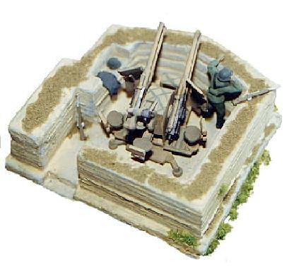 oneseventytwoscale.com: German Flak Outpost - By Nuno Santos