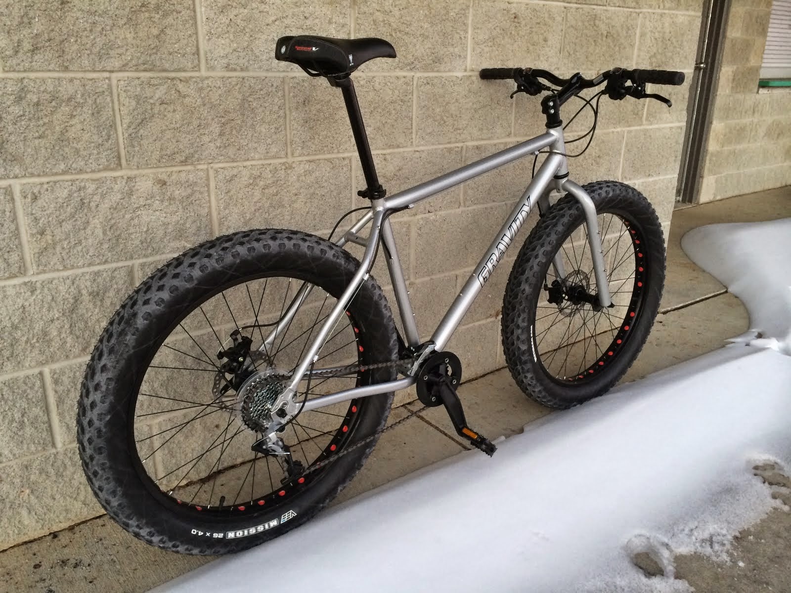 Bikes and Playgrounds: Getting Fat Over the Winter: Gravity Bullseye ...