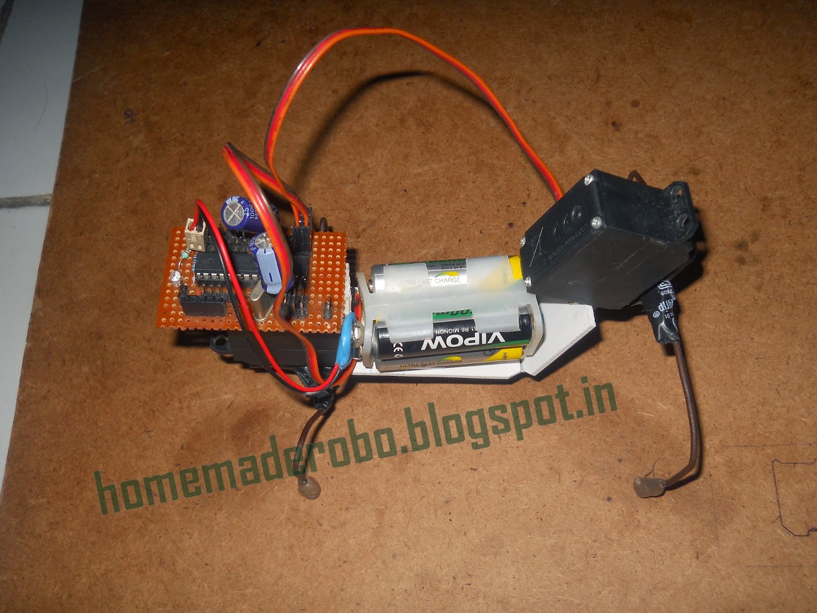 Robo Zone Arduino Based Quadruped Robot Using 2 Servos