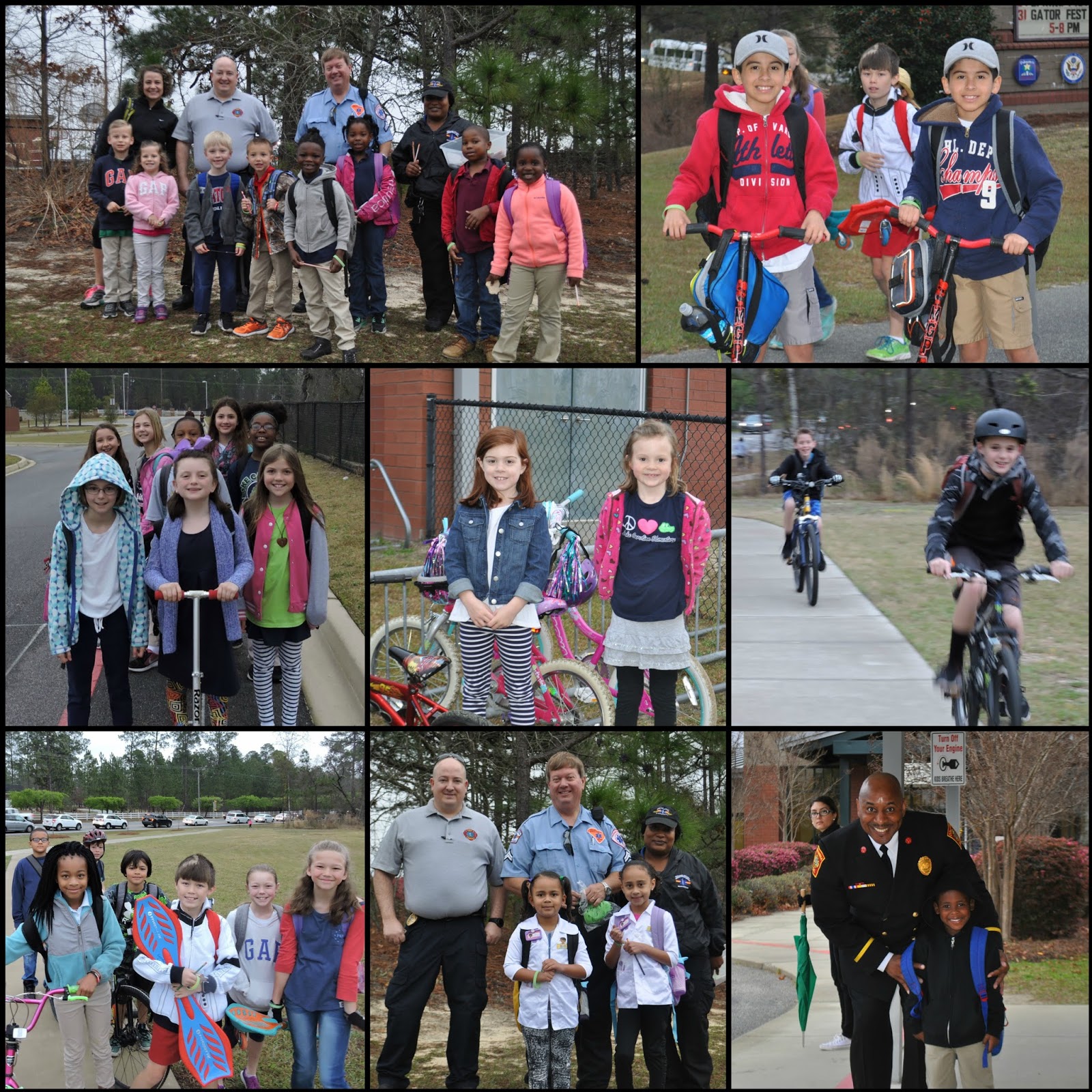 Lake Carolina Elementary Communigator: Walk to School Pictures