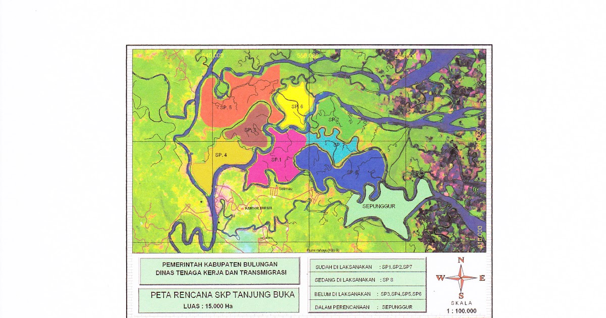 FOOD ESTATE DELTA KAYAN KABUPATEN BULUNGAN- KALIMANTAN TIMUR: PETA-PETA ...