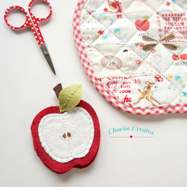 Charise Creates: Apple Pouch - a new pattern