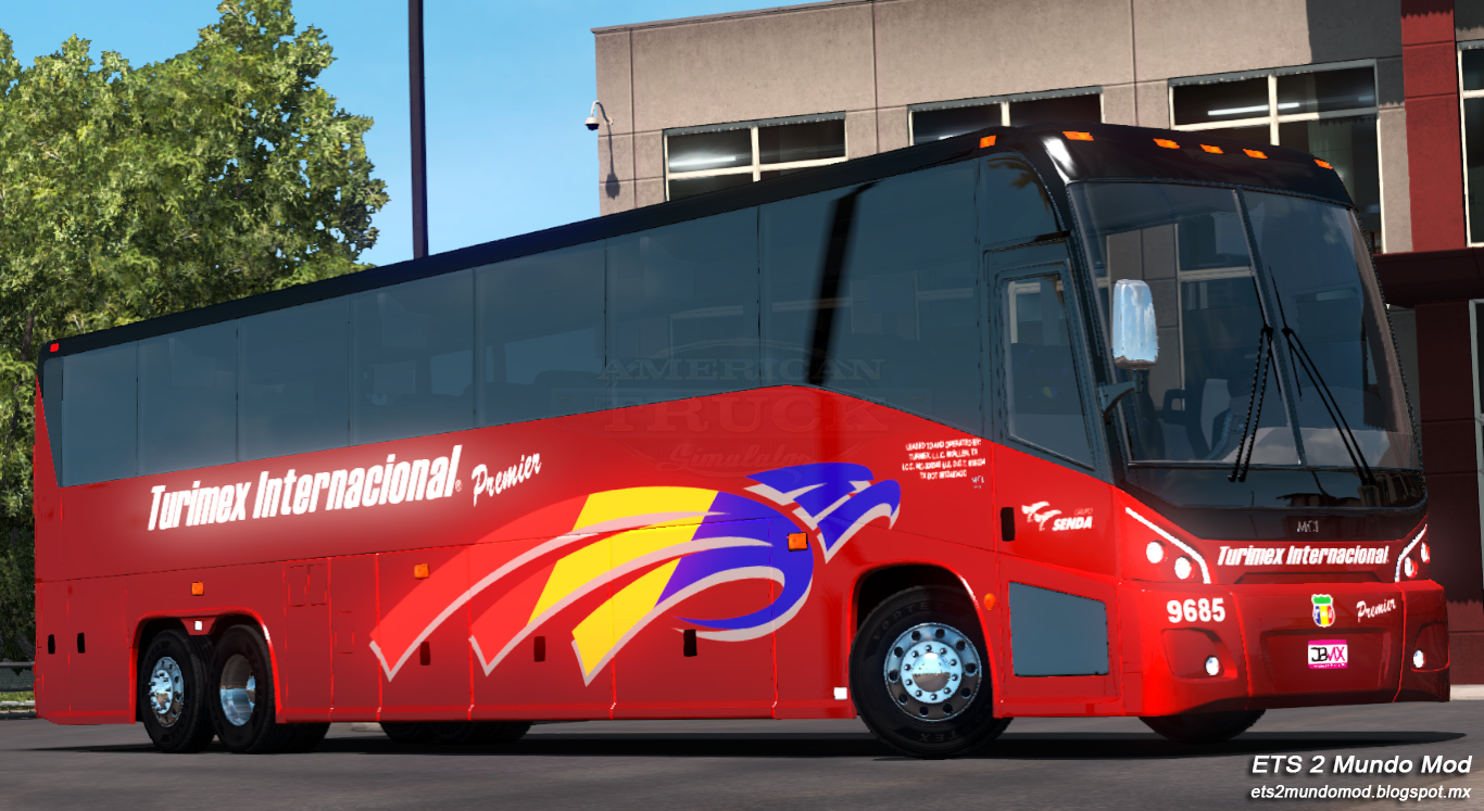 (Autobús ATS) MCI J4500 (Versión 2.0) - ETS 2 Mundo Mod