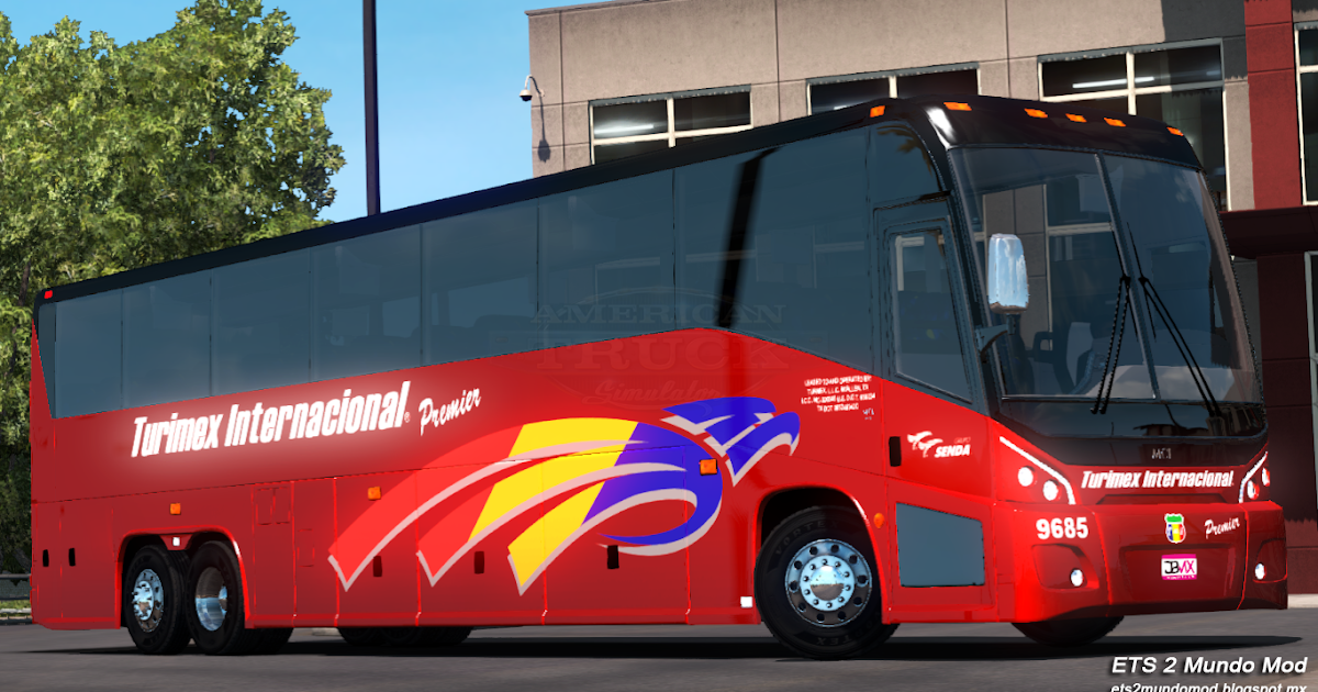 (Autobús ATS) MCI J4500 (Versión 2.0) - ETS 2 Mundo Mod