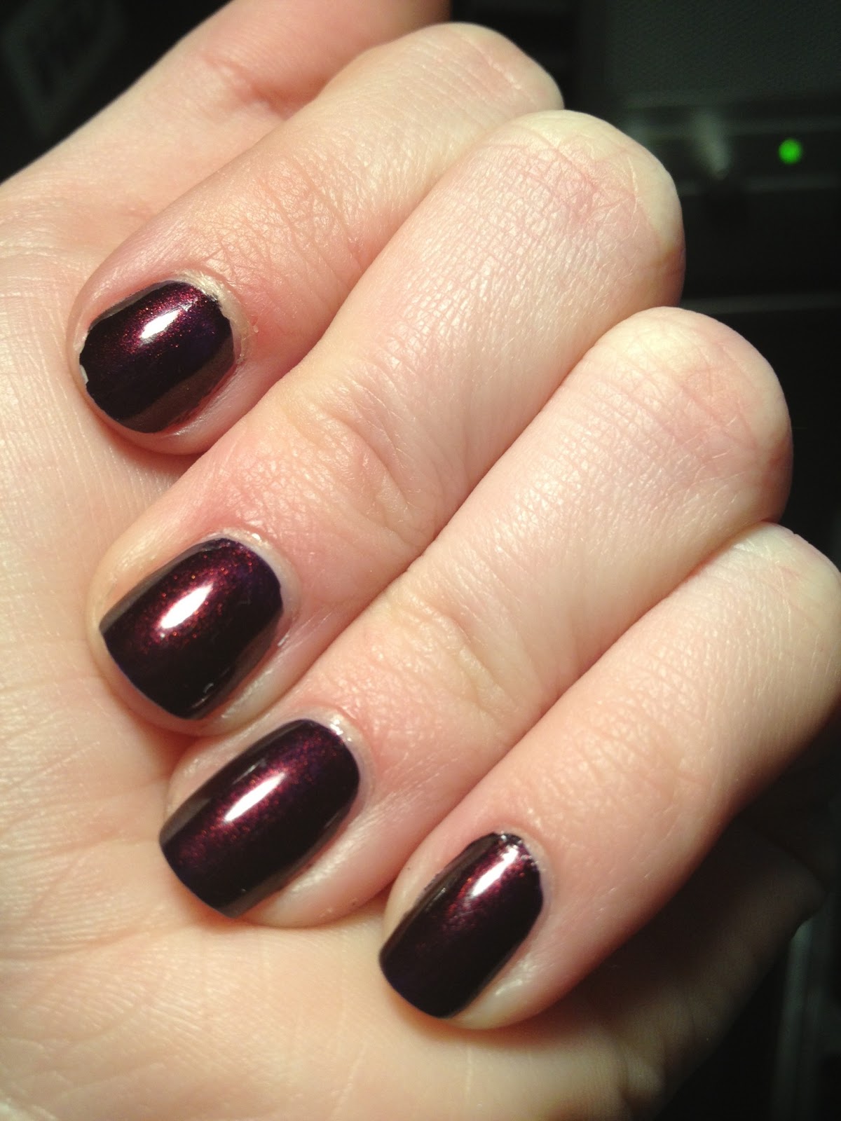 Opi Black Cherry Chutney Shellac
