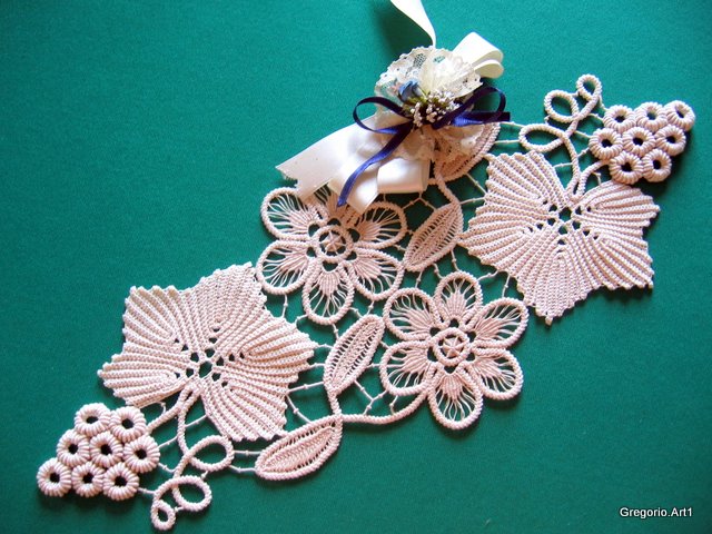 Spieghiamo il MACRAME' RUMENO: MACRAME' ALL'UNCINETTO (GALLERY)