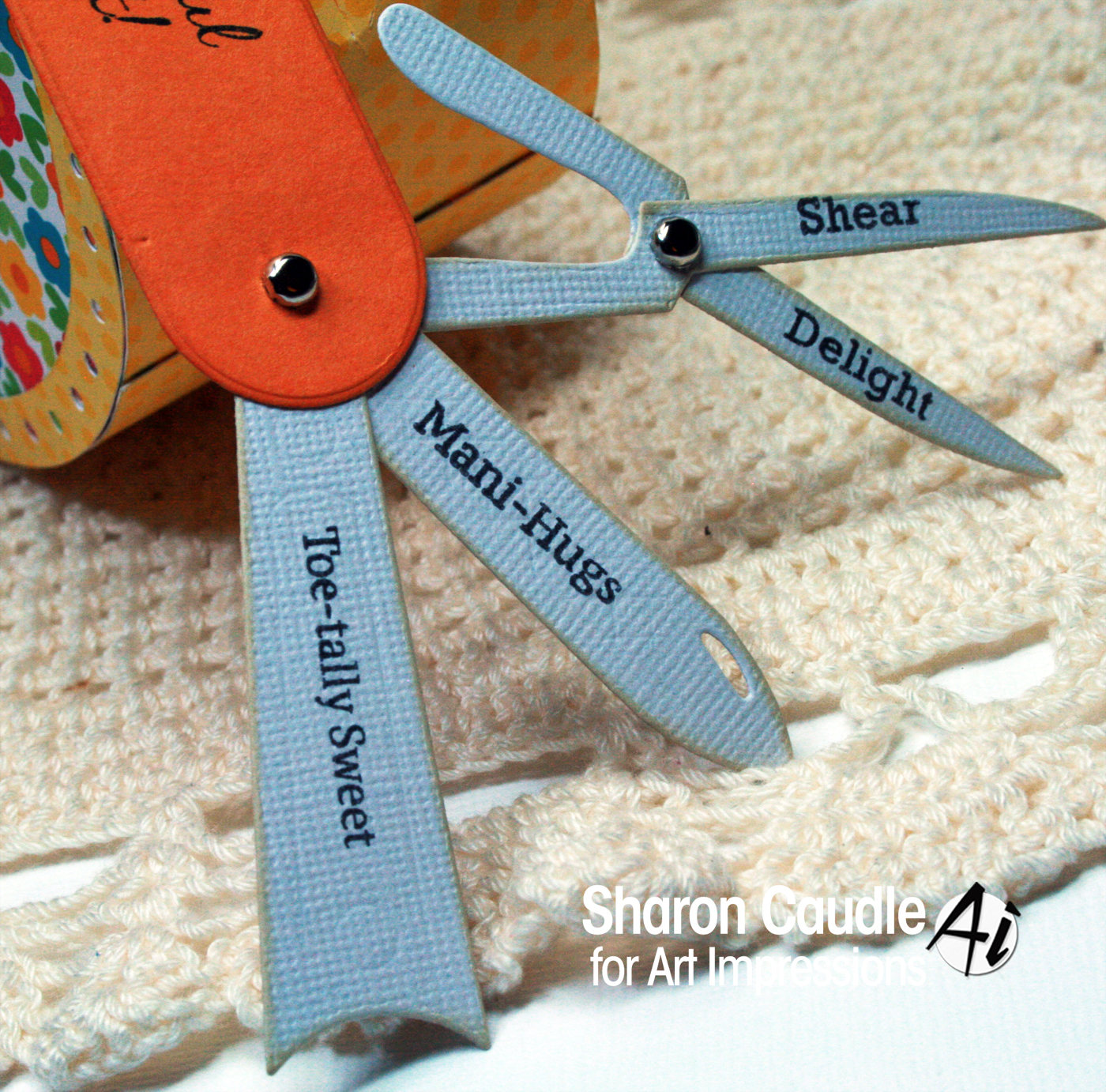 Art Impressions Blog: NEW Utility Dies! PLUS Challenge 181 Add a Brad!