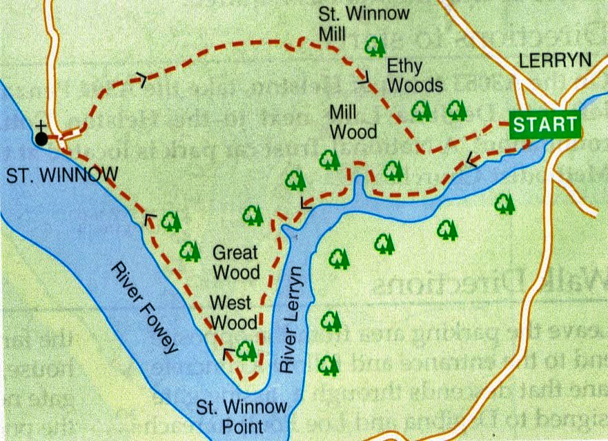 Mike's Cornwall: A Walk At Lerryn, Cornwall With River and Country ...