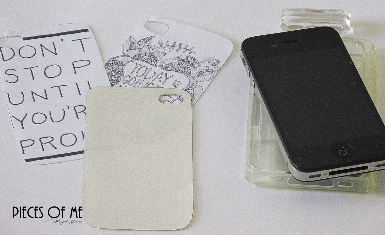 DIY Iphone (paper) Cases - Pieces Of Me