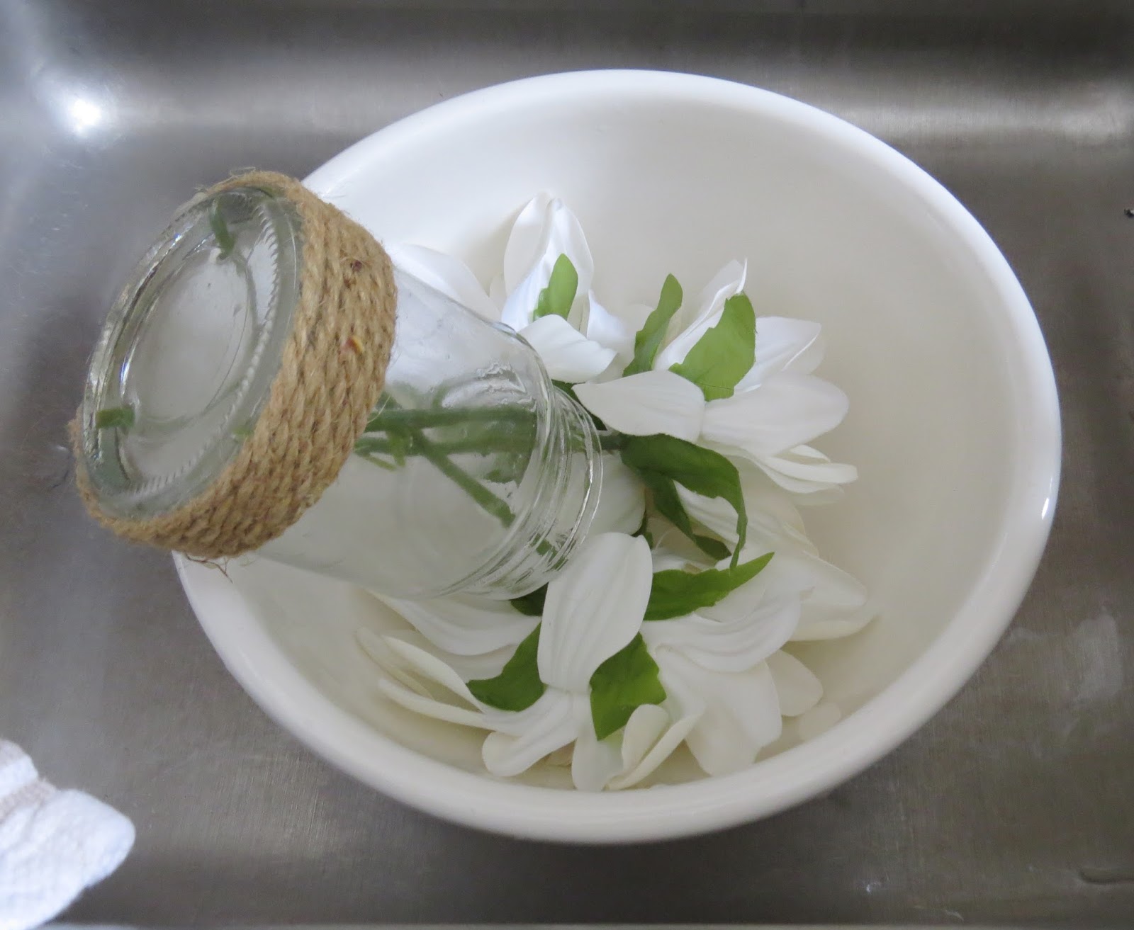 The Long Awaited Home: Cleaning Faux Flowers