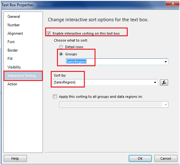 Sqlcircuit Ssrs How To Implement Interactive Sort In Report