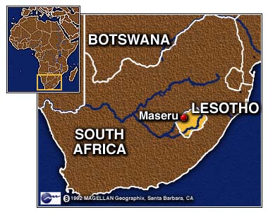 Winter in the City of Gold: Weekend trip 1/2: Lesotho