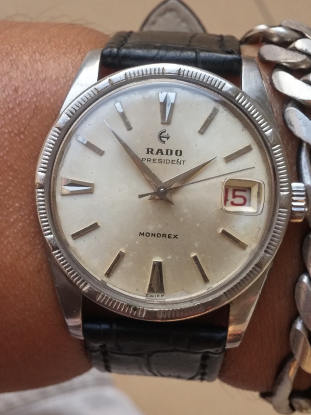 JAM BEKAS SAUDARA: (SOLD) Rado President Monorex