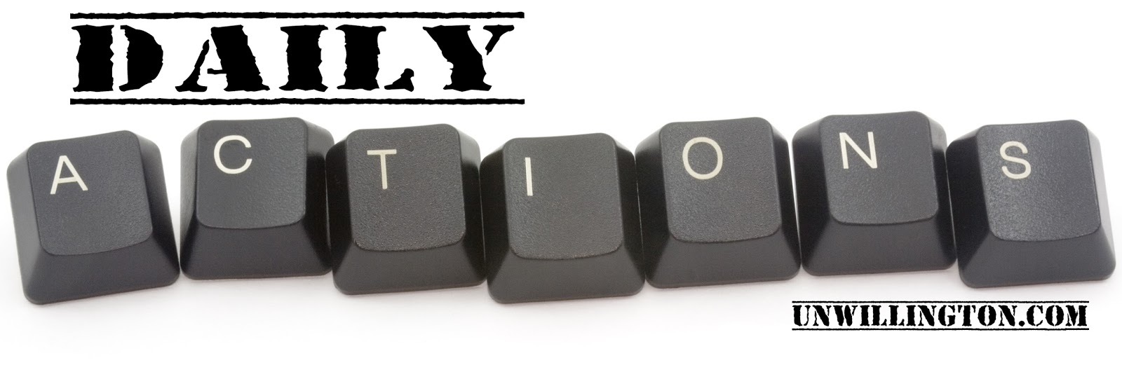 Unwillington: Daily Action and Meeting Reminder