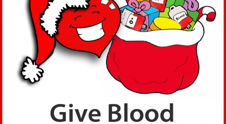 Digital Notebook: Give Blood for the Holidays and Give Life