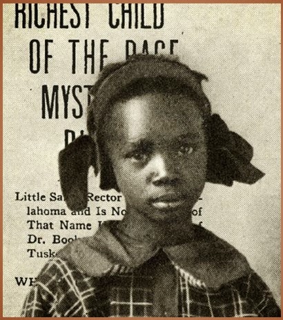 The African-Native American Genealogy Blog: Sarah Rector - A Creek ...