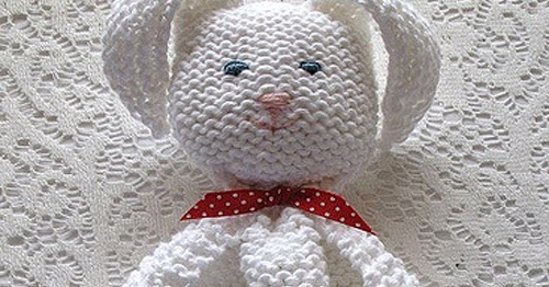 Beautiful Skills - Crochet Knitting Quilting : Bunny Blanket Buddy ...