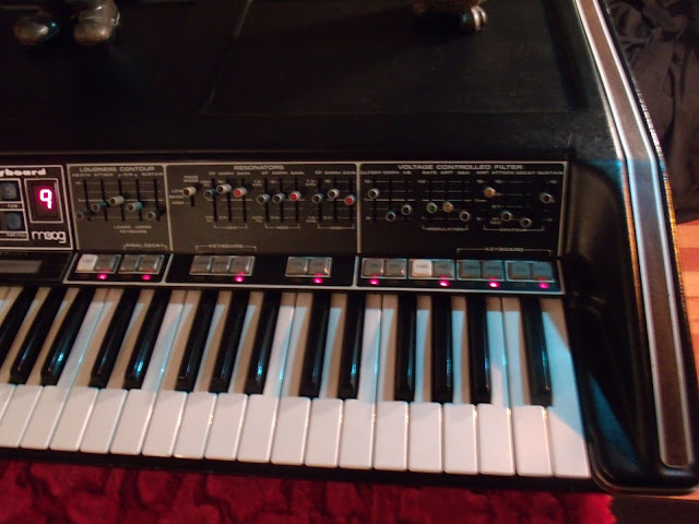 MATRIXSYNTH: Larry Fast Polymoog 203a Vintage Analog Synth SN 3348 Demo