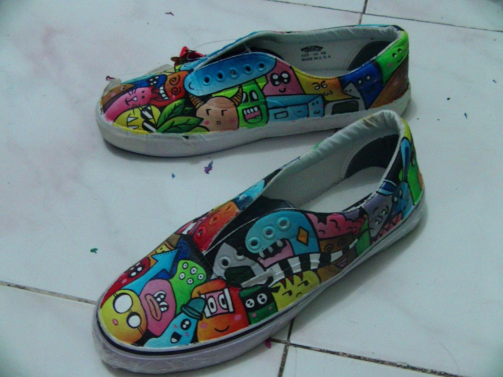 Art and Soul: Sepatu Lukis Doodles