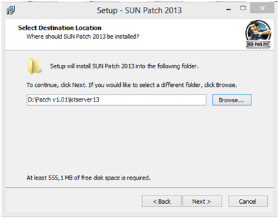 CARA INSTALL SUN PATCH PES 2013 - IchadBloG