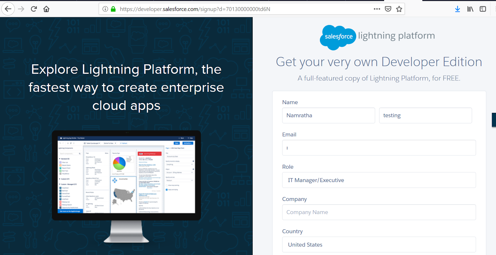 Sfdconestop How To Create Developer Org